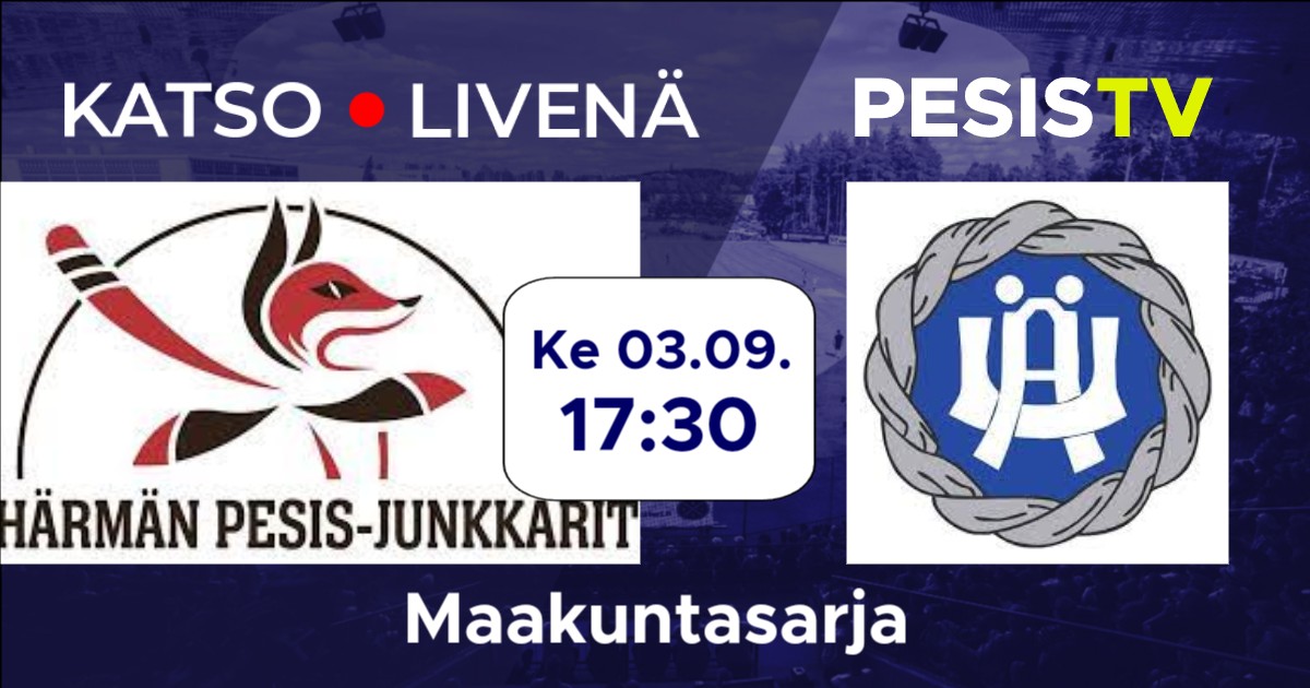 Ylihärmän Pesis-Junkkarit vs Ähtärin Urheilijat , 03.09.2025 17:30 ...