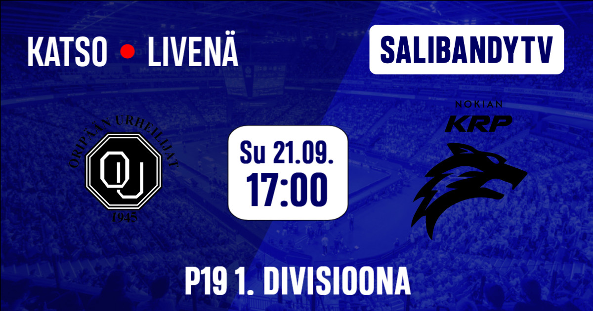 OU vs Nokian KrP Valkoinen , 21.09.2025 17:00 , P19 1. DIVISIOONA ...