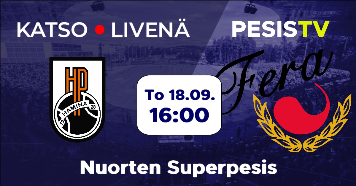 Haminan Palloilijat vs Fera, Rauma , 18.09.2025 16:00 , Nuorten ...