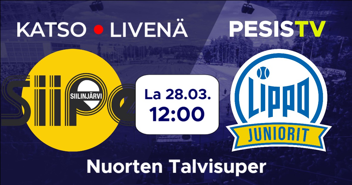 Siilinjärven Pesis vs Oulun Lippo Juniorit , 28.03.2026 12:00 , Nuorten ...